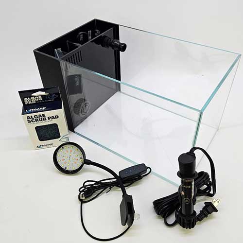 Lifegard 3.8 Gallon Glass Nano Tank Kit | Nano Tank Supplies